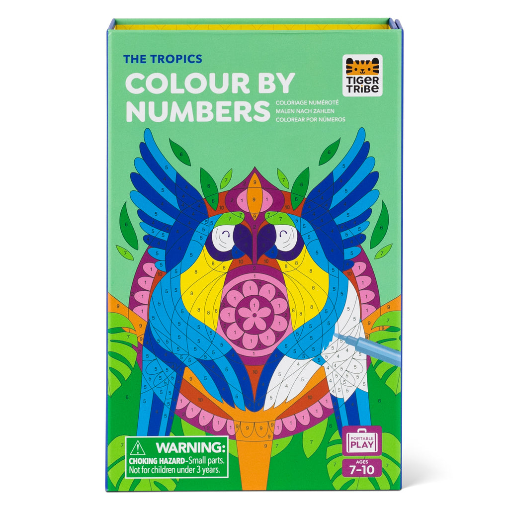 Colour by Numbers - The Tropics – Terrific Scientific
