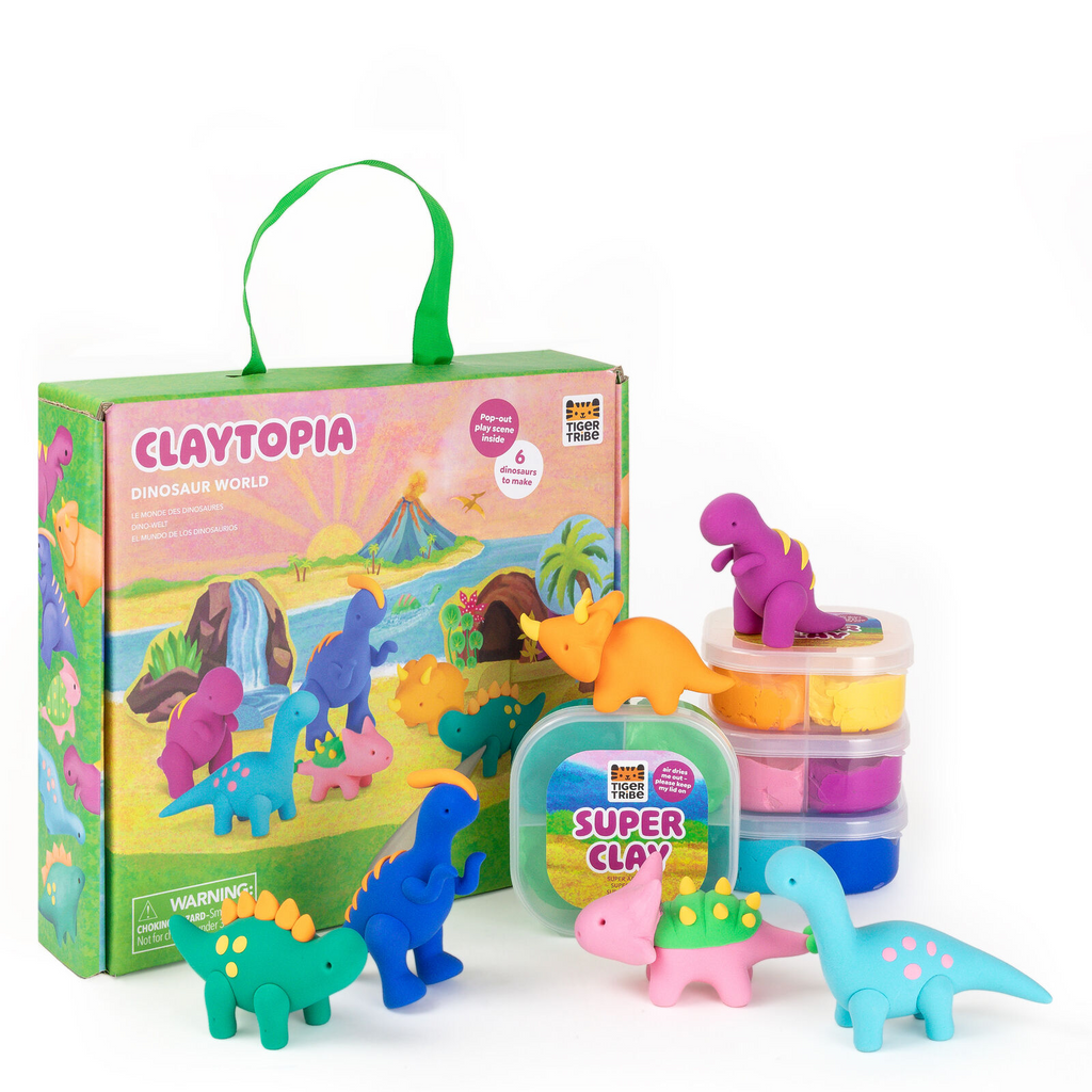 Claytopia - Dinosaur World – Terrific Scientific
