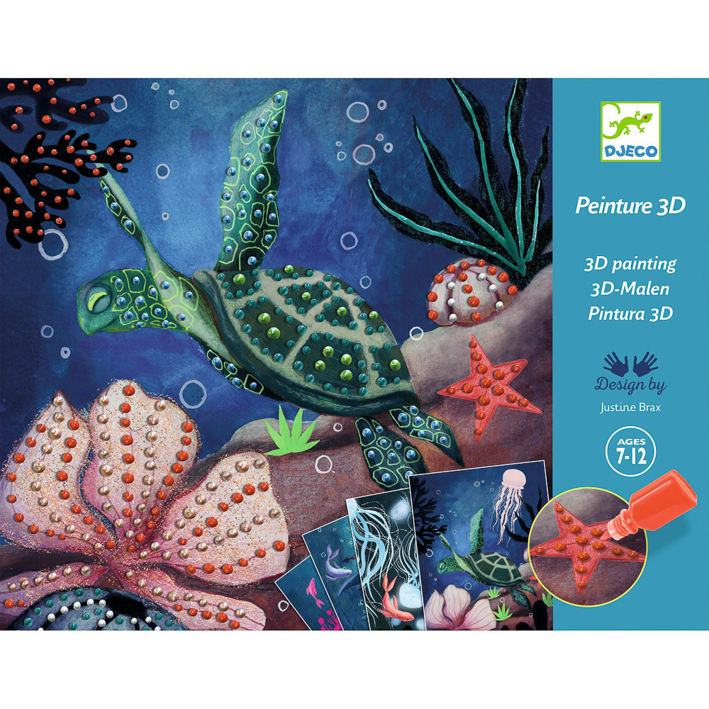 Ocean Depths 3D Painting Set – Terrific Scientific