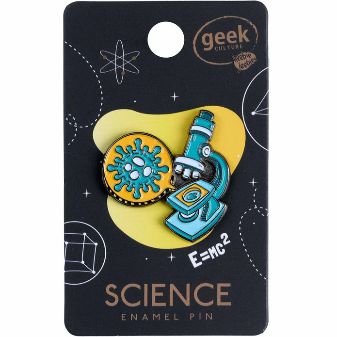 Microscope Enamel Pin – Terrific Scientific