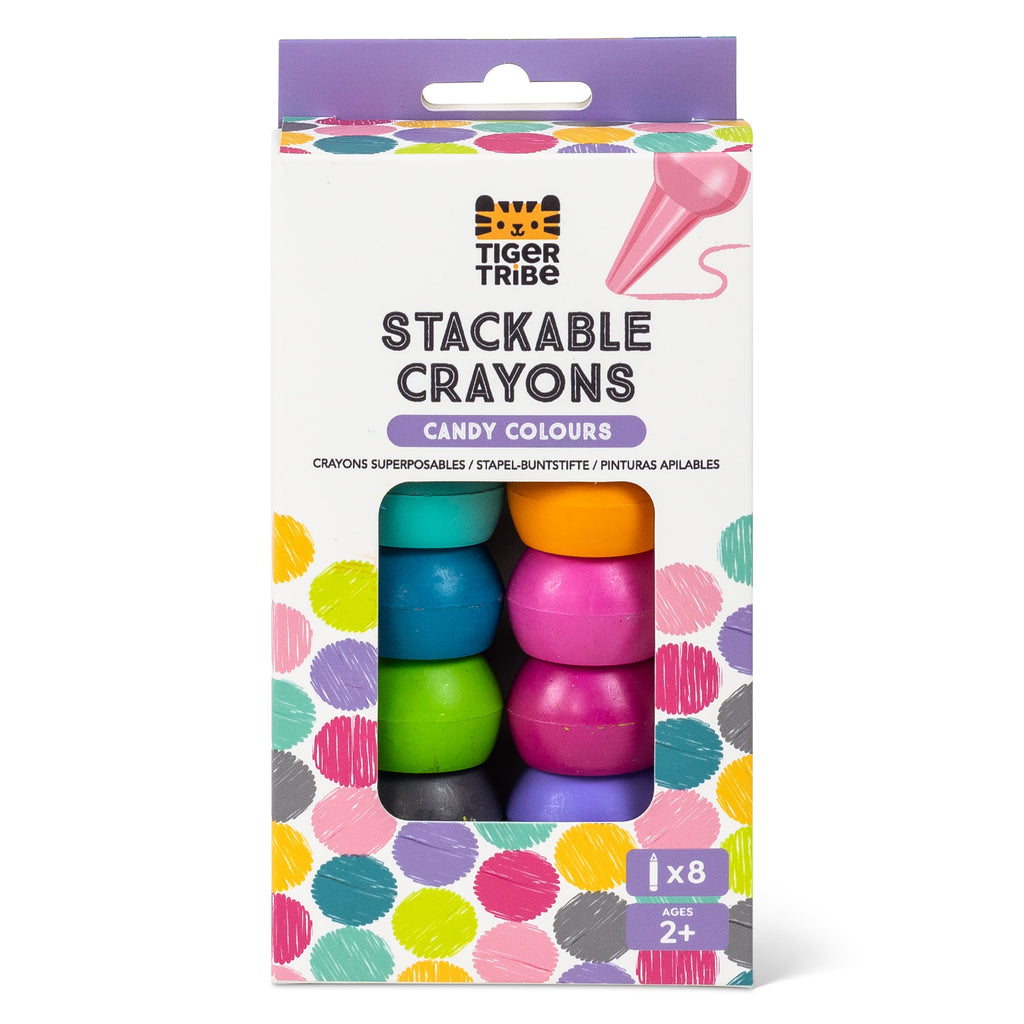 Stackable Crayons - Candy Colours – Terrific Scientific