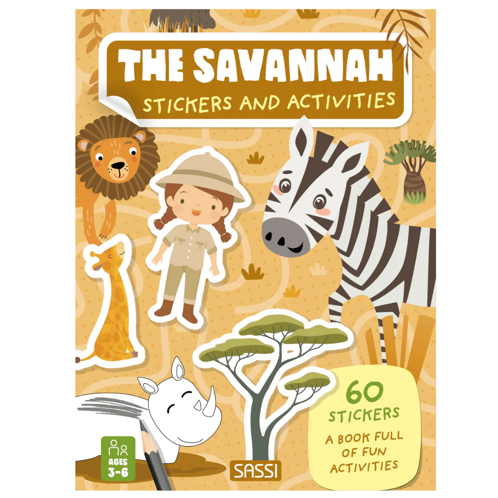 Stickers & Activities - The Savannah – Terrific Scientific