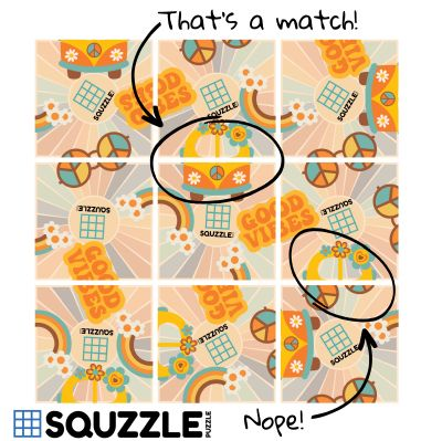 Squzzle Puzzle - Good Vibes – Terrific Scientific
