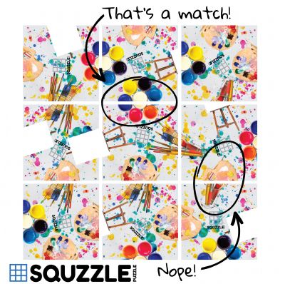 Squzzle Puzzle - Painting – Terrific Scientific
